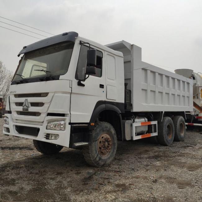 Cheap Secondhand White Sinoturk HOWO 6X4 Used Dump Truck Price for Sale