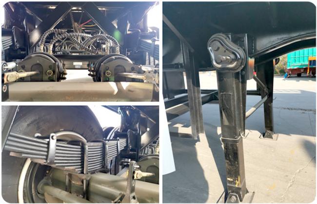 Cheap New 3axle 4axle 5axle 60ton 80ton 100ton Low Bed Trailer Specification for Sale