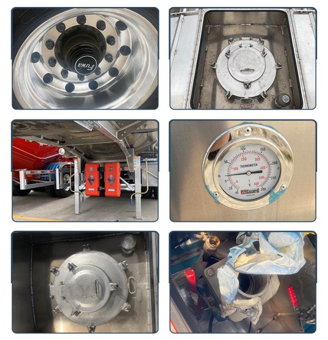 3 Axles 30000/40000/50000 Liters Oil/Diesel Semi Trailer for Sale Price