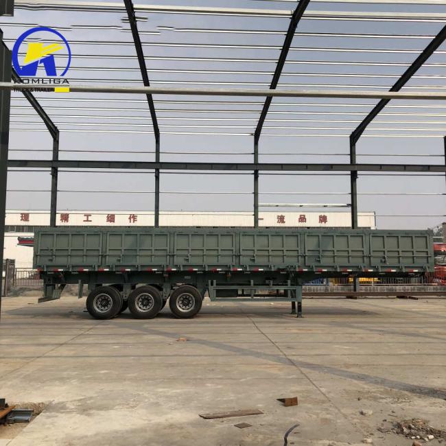 Sinotruk 3 Axles 4 Axles Flatbed Container Semi Trailer