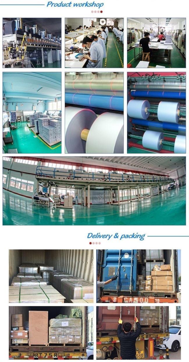 PVC Card Material Inkjet Printable Sheet and Coated Film Overlay PVC