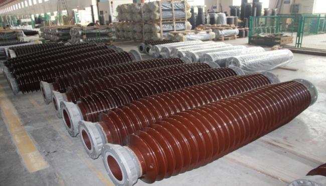High Voltage Sf6 /Inverted Current Transformer /Cable Terminals / Circuit Breaker /CVT/ Gis /Surge Arresters Bushing Hollow Ceramic Porcelain Insulator for Sale