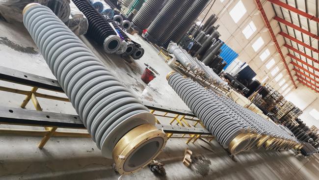 High Voltage Sf6 /Inverted Current Transformer /Cable Terminals / Circuit Breaker /CVT/ Gis /Surge Arresters Bushing Hollow Ceramic Porcelain Insulator for Sale