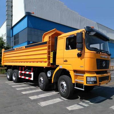 China Shacman F2000 F3000 8X4 camião de descarga com Weichai Wp10.380e40 Motor Phi Sistema de elevação à venda