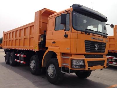 中国 21-30t 負荷容量 男 7.5 トン フロントアクセル シャックマン 40立方メートル ティッパートラック 販売のため