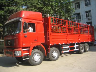 China Shacman Lorry Trucks 21-30t Load Capacity Fence Cargo Truck with After-sales Service for sale
