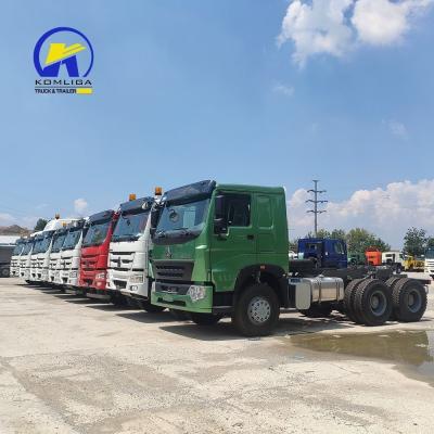 Cina Sinotruk HOWO Camion-trattore con testa di rimorchio pesante con norma di emissione Euro 2 in vendita