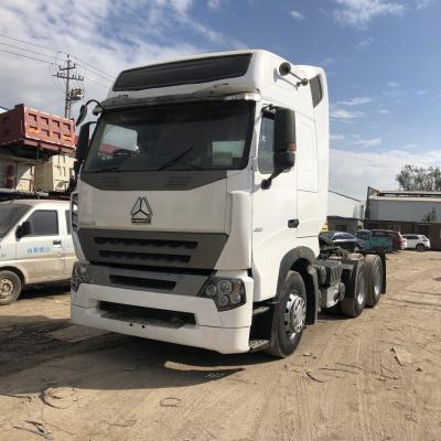 中国 16トンの後軸とタイヤ 420HP 6X4 中古 Sinotruk HOWO A7 トラクター トラック 販売のため