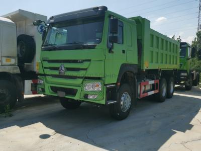 Cina Sistema di sterzo Zf8118 6X4 Sinotruk usato 10 ruote Dump Truck 20cbm Dimensione del secchio in vendita