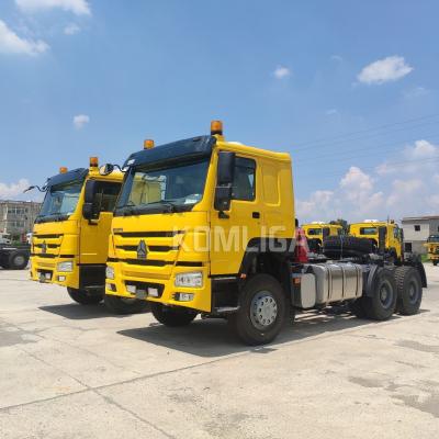 中国 Sinotruk HOWO 371HP 6X4 トラクターヘッド トラック / 重荷輸送のためのプライムムーバー 販売のため