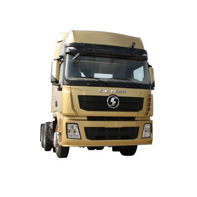 Cina 351-450 CV Shacman 6X4 Terminal Container Truck Headm Rapporto velocità 5.45 con prestazioni in vendita