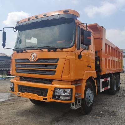 China Pesado 6X4 con 20cbm Dimensión del cubo y 300L Cisterna de combustible de segunda mano 10 camión de tiros en venta