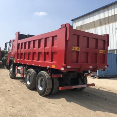 Cina 16 tonnellate 16 metri cubi 16 metri cubi Sinotruk HOWO Used Dump Truck con Wd615.47.D12.42 motore in vendita
