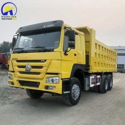 Cina Sinotruk di seconda mano 375HP 6X4 HOWO Dump Tipper Trailer Truck Engine Wd615.47.D12.42 in vendita
