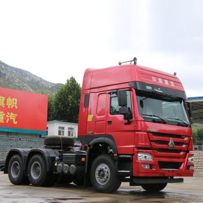 Cina 50 /90 Base di trazione opzionale HOWO 3 assi 6X4 Camion a testa di trattore per lunghi percorsi in vendita