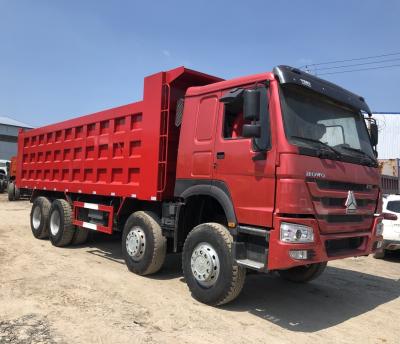 Cina 420 CV Sinotruk 12 ruote 8X4 HOWO camion a ribaltatore usato 50 tonnellate 40 tonnellate 8500*2500*3400mm in vendita