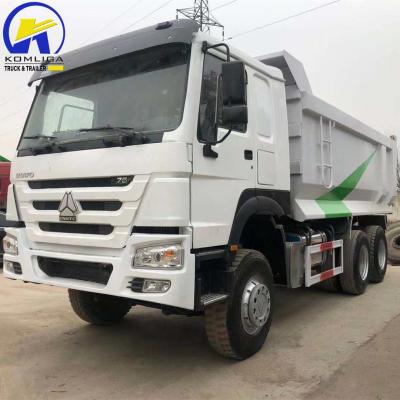 中国 Sinotruk HOWO ZZ3257N3847A 21-30t 負荷容量の3輪式中古ダンプトラック 販売のため