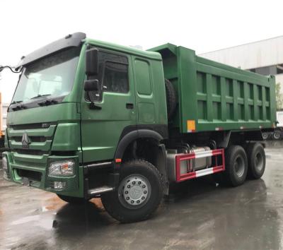 Cina 6X4 HOWO Sinotruk 371 Dumper Truck con sistema di sterzo Zf8118 e certificazione ISO in vendita