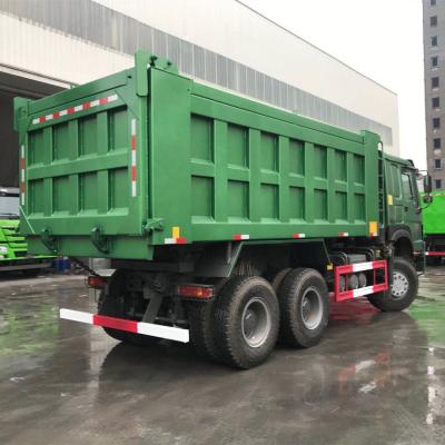 Cina 6X4 HOWO Sinotruk 371 Dumper Truck con sistema di sterzo Zf8118 e certificazione ISO in vendita