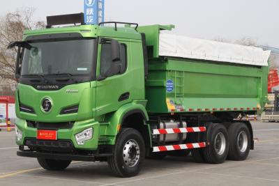 中国 テクニカルスペアパーツ サポート シャックマン 中古 6X4 10 輪 380HP 重荷ダンプトラック 販売のため