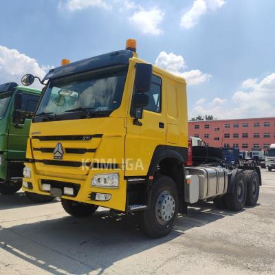 中国 420HP ラジアルタイヤデザイン 三軸 10輪 6X4 HOWO トラクター トラックヘッド 販売のため