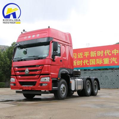 中国 アフリカ ユーロ2 エミッション シノトラック HOWO 6X4 10 ホイラー トラクター トラック 手動トランスミッション 販売のため