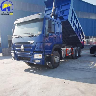 Cina Trasmissione manuale 375 CV Sinotruk 6X4 Dump Tipper Truck con capacità di carico di 16 t in vendita