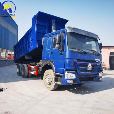 Cina Trasmissione manuale 375 CV Sinotruk 6X4 Dump Tipper Truck con capacità di carico di 16 t in vendita