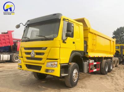 China Gebruikte 10 wielen 6X4 dumptruck met radiale banden Te koop