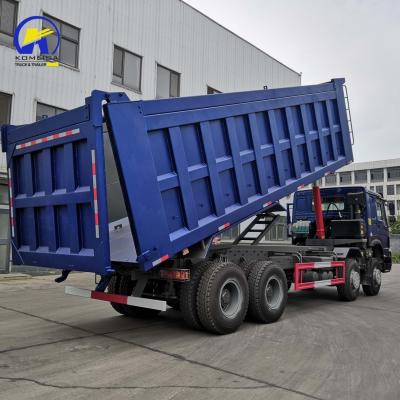 China Front Lifting Style 50t Load Capacity Dump Truck for Heavy Load Transportation for sale