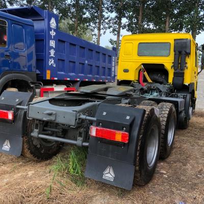Cina Prestazioni utilizzate HOWO 6X4 Camionetto a testa di trattore con sterzo e motore D12.42-20 in vendita