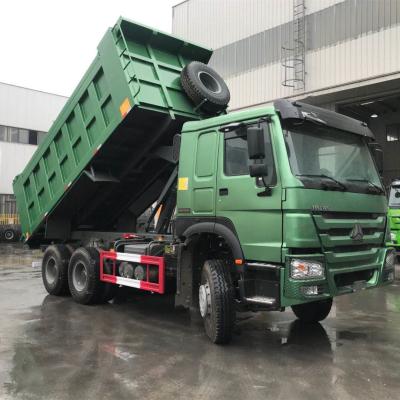 Cina Usato Sinotruk HOWO 6X4 Dump Truck Truck con ribaltatore ventrale sollevamento idraulico in vendita