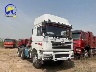 中国 21-30t 負荷容量 中古 ユーロ 2 6X4 10 輪 シャックマン トラクター トレーラー ヘッド トラック 販売のため