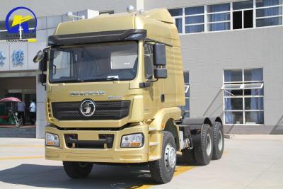 中国 ステアリング ヘビーデューティ 6X4 380HP シャックマン F3000 トラクター ディーゼルエンジン付き ヘッドトラック 販売のため