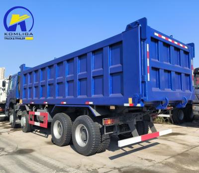中国 前方リフティングスタイル Sinotruk HOWO 8X4 大容量とイエローダンピングのダンプトラック 販売のため