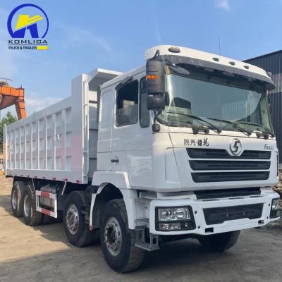 中国 8X4 12ホイール シャックマン トラック ダンプ ティッパー トラック 重荷用 ユーロ2 排放基準 販売のため