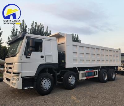 中国 前方リフティングスタイル Sinotruk HOWO 8X4 12ホイール ダンプトラック 建設用ティッパートラック 販売のため