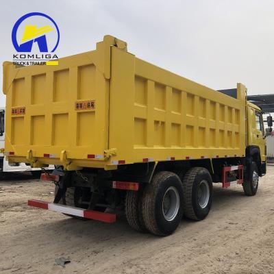 China Sinotruk HOWO 6X4 dumptruck met maatwerk en 9 ton vooraslastcapaciteit Te koop