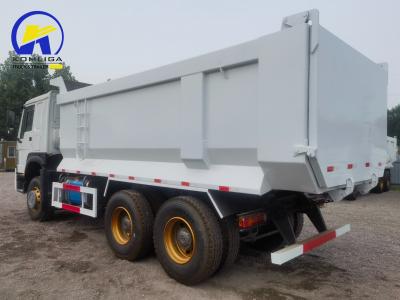 China Sinotruk HOWO 6X4 dumptruck met maatwerk en 9 ton vooraslastcapaciteit Te koop