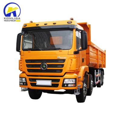 Cina Shacman M3000 8X4 12 pneumatici camion di scarico a ribaltamento con asse anteriore di 9 tonnellate di capacità di carico in vendita