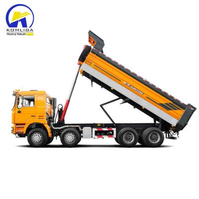 Cina Shacman M3000 8X4 12 pneumatici camion di scarico a ribaltamento con asse anteriore di 9 tonnellate di capacità di carico in vendita