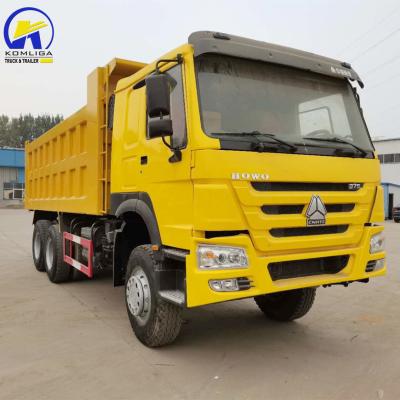 中国 中古 シノトラック HOWO 371HP 375HP 6X4 トンパー ダンプ トラック アフリカ 市場 優れた状態 販売のため
