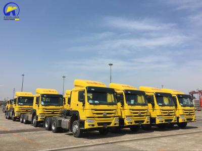 中国 420HP ディーゼル シノトラック HOWO 6X4 10ホイール トラクター トラック トレーラーヘッド 販売のため