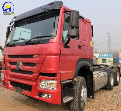 Cina Euro 2 Emissioni 420 HP Sinotruk HOWO Usato camion trattore per motore primario pesante in vendita