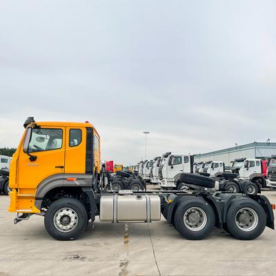 Cina 16 tonnellate asse posteriore Sinotruk HOWO 6X4 trattore camion container rimorchio scarico camion scheletrico in vendita