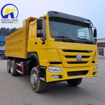Cina Usato 6X4 Grade a 371HP 375HP Sinotruck HOWO Tipper Dump Truck con design di pneumatici radiali in vendita