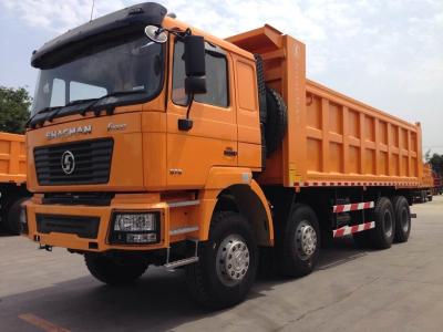 中国 ベントラル・ティッパー ハイドロリックリフティング シャックマン 8X4 12ホイール ダンプトラック ロシア/アフリカ 販売のため