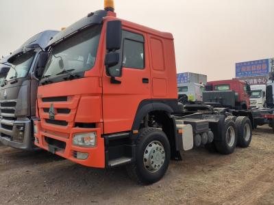 Cina Usato Sinotruk HOWO trattore, rimorchio, motore 6X4 D12.42-20 Rapporto velocità motore 3.7 in vendita