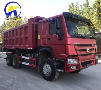 中国 タンザニアで使用された25-30t 容量Euro2 Sinotruck HOWO 371/375HPダンプティッパートラック 販売のため