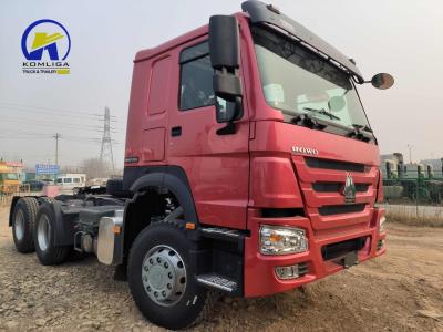 Cina Sinotruk HOWO 6X4 Camion-trattore con testa di rimorchio con rapporto di velocità 3,7 e pneumatici 315/80r22.5 in vendita